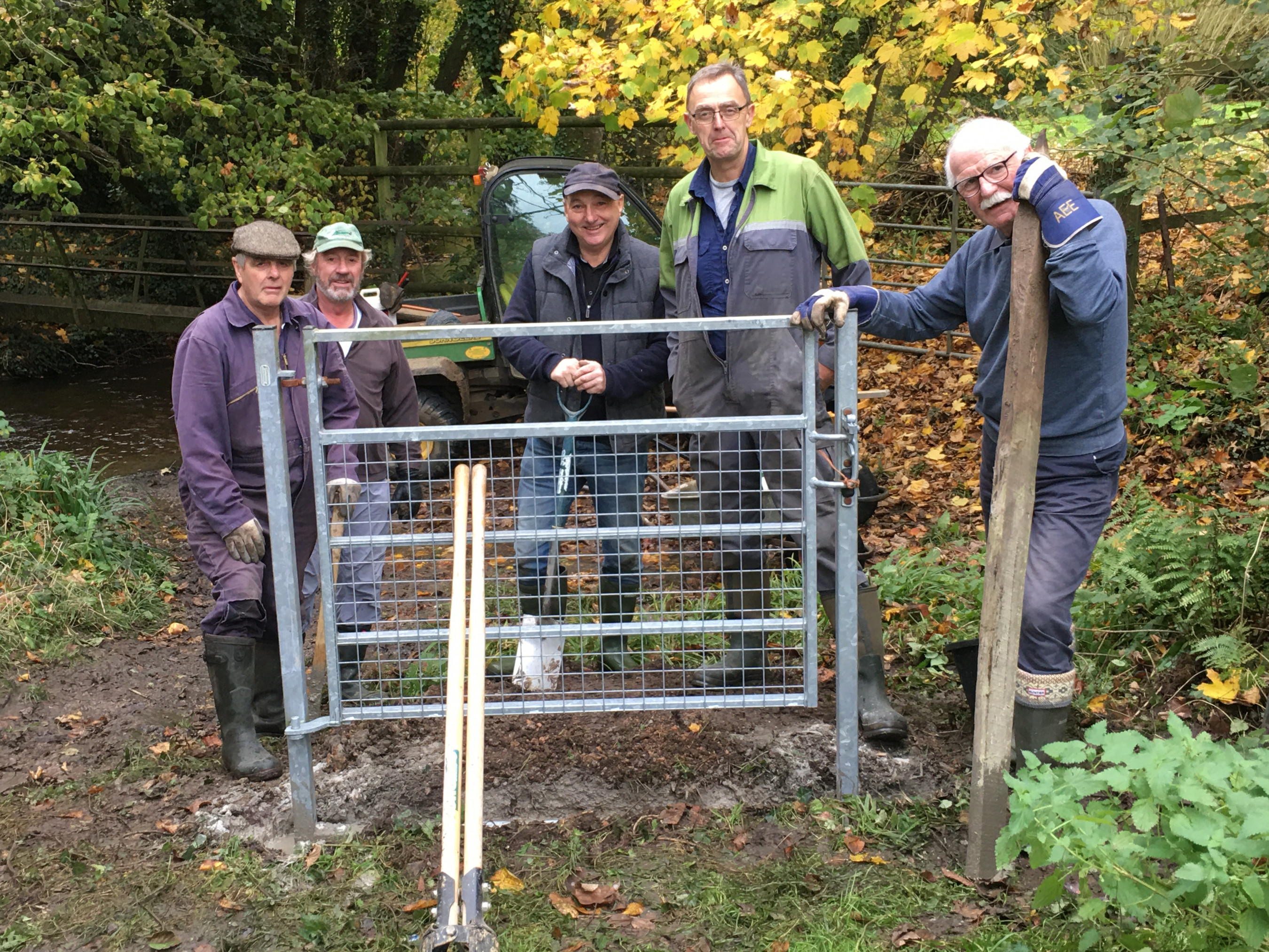 New ‘Kissing Gate’ by Silton Mill - Silton Village / Dorset