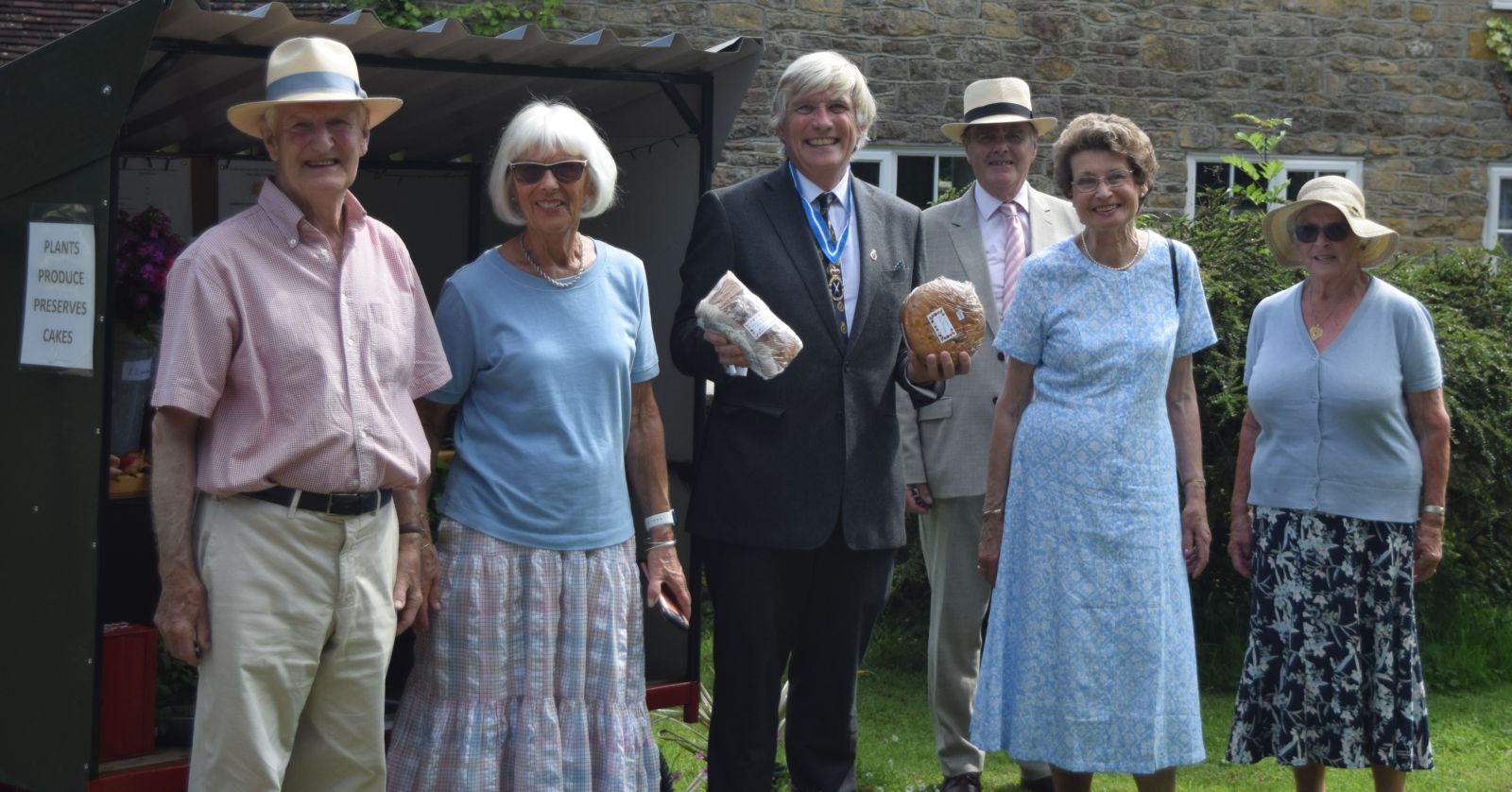 Visit by the High Sheriff for Dorset Mr Michael Dooley to Bagmore Farm ...