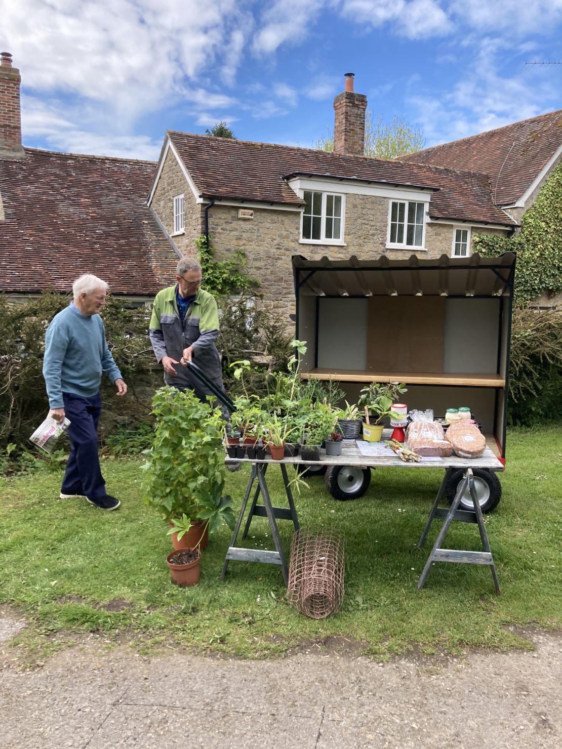 Silton’s new look village stall - Silton Village / Dorset