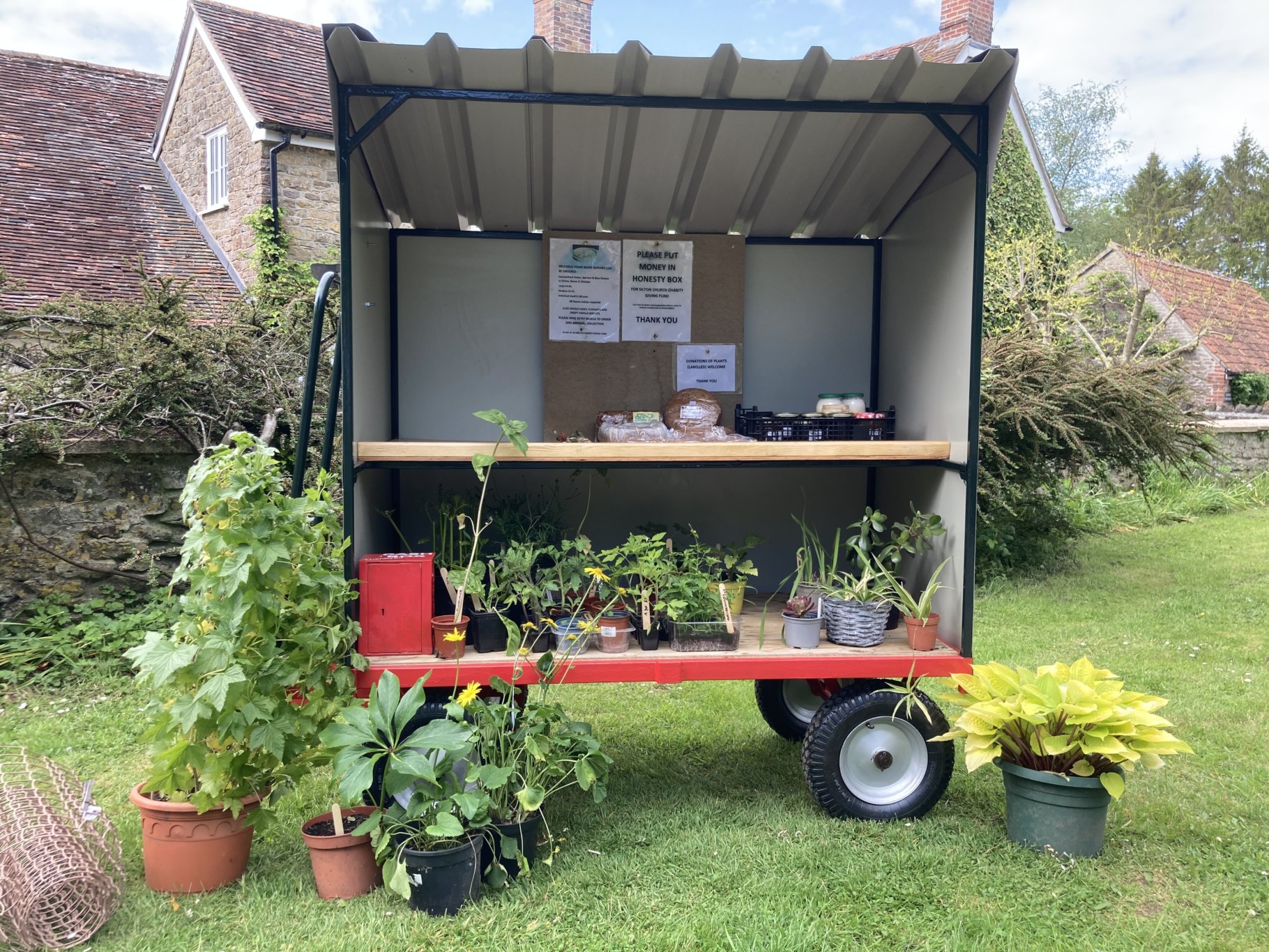 Silton’s new look village stall - Silton Village / Dorset